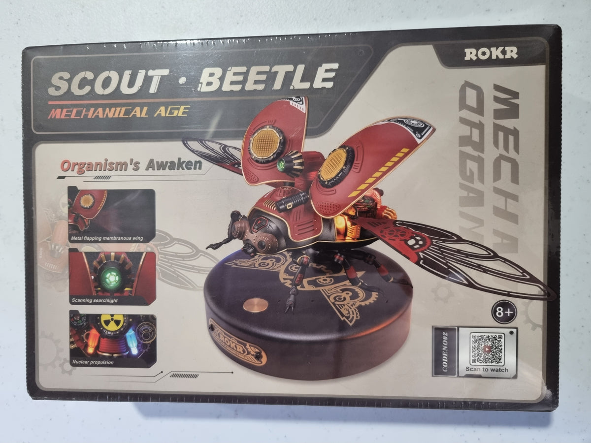 Rokr - Mechanical Age Scout Beetle – Kits N Krafts