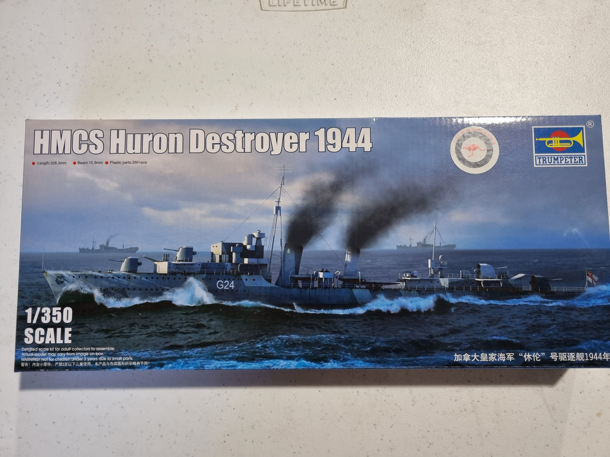 Trumpeter 1/350 HMCS Huron – Kits N Krafts