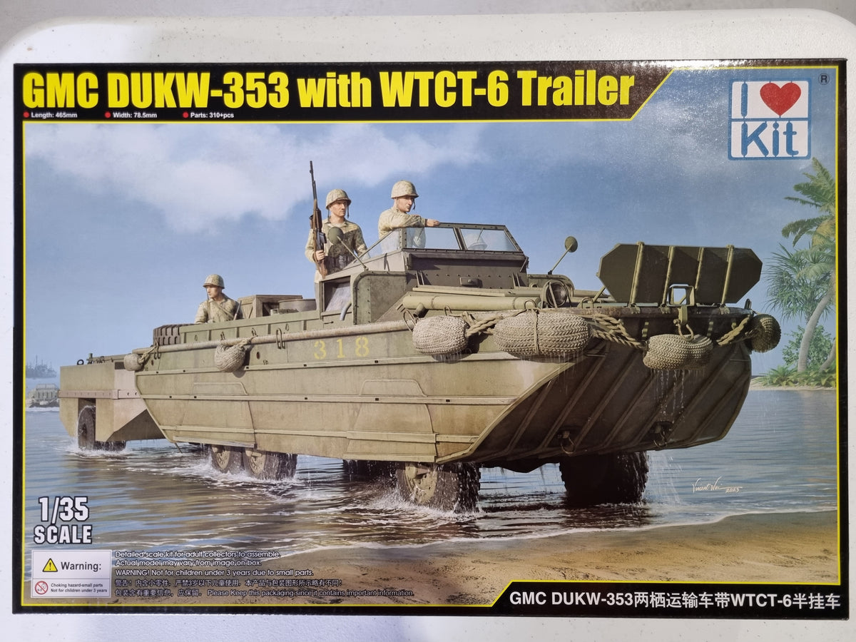 I Love Kit 1/35 DUKW with trailer – Kits N Krafts