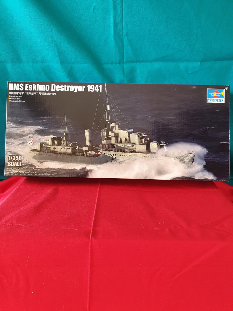 TRUMPETER 1:350 HMS ESKIMO 1941 – Kits N Krafts